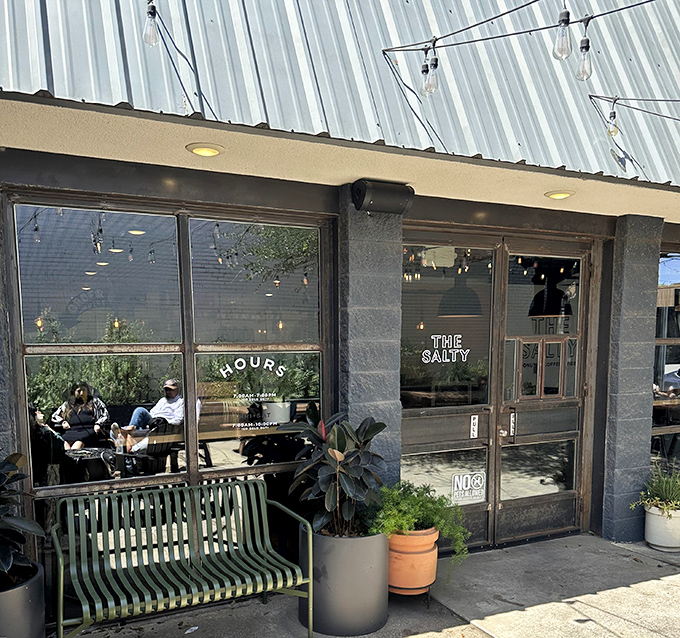 String lights, modern vibes, and donuts that look like they graduated from pastry school with honors.