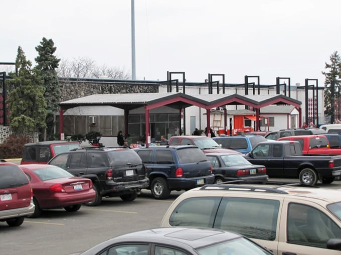 City shopping meets flea market charm - no dusty corners here, just row after row of possibilities.