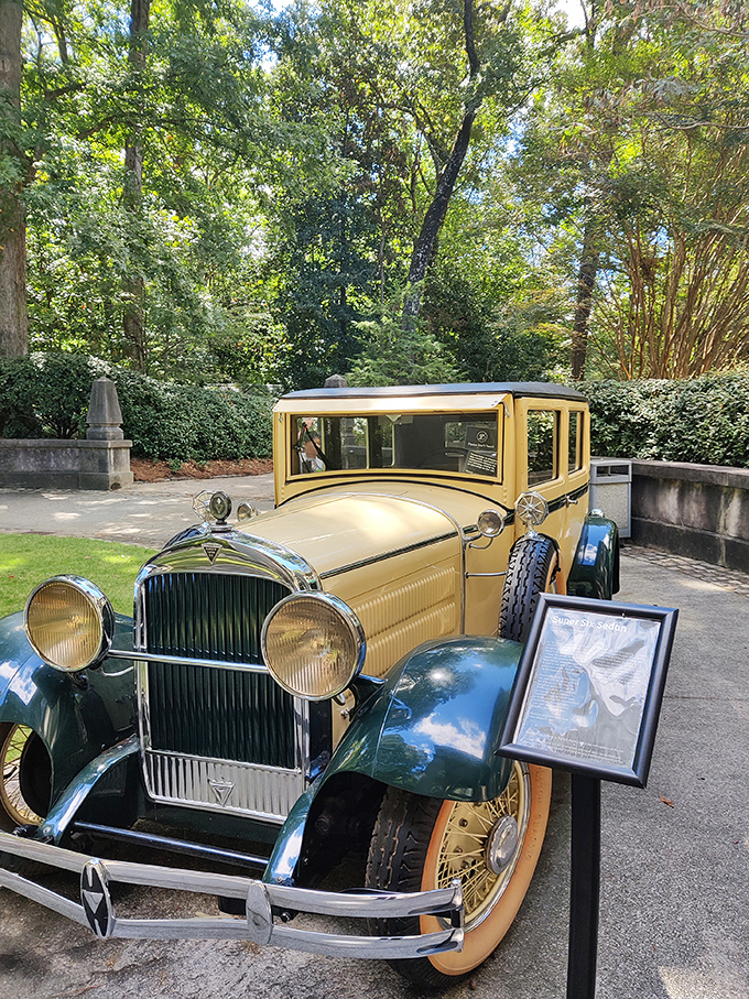 The 1929 Hudson Super Six sedan sits pretty, reminding us when cars had personality and chrome was king.