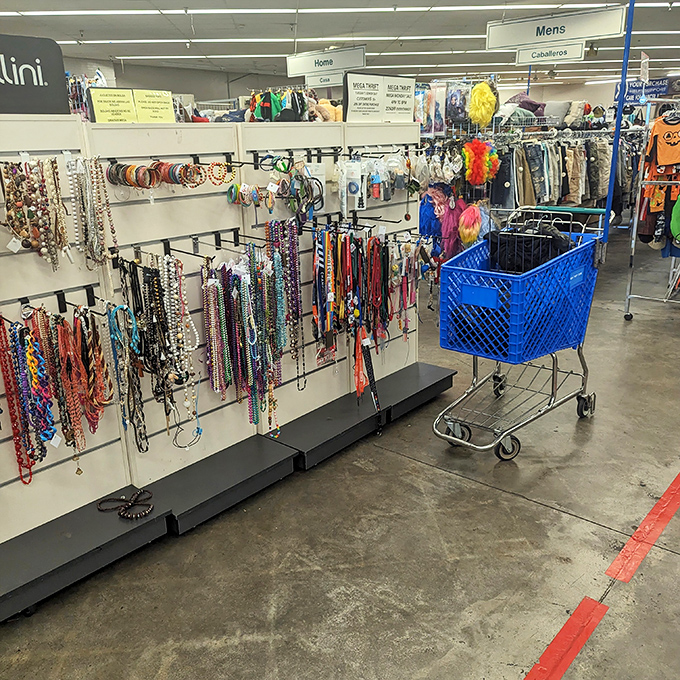 Belt and bag central, where your outfit's finishing touches cost less than your morning latte.