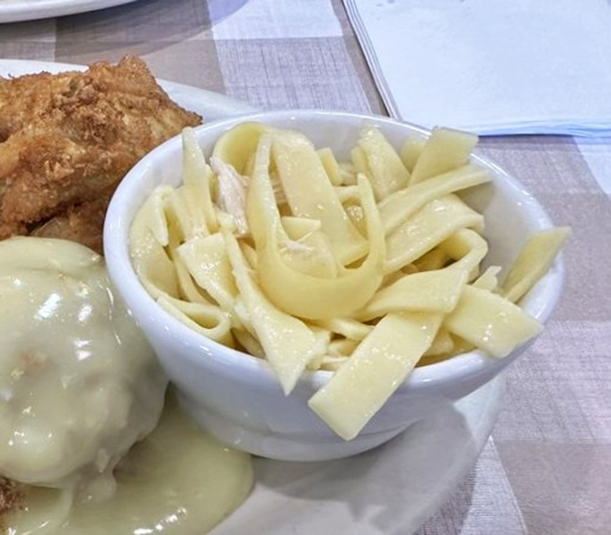 These Amish noodles aren't just a side dish&mdash;they're the supporting actor that steals the show with buttery, tender perfection.