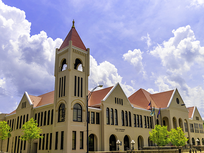 The historic courthouse stands like a proud Southern gentleman dressed in his Sunday best. Its stately presence reminds visitors that Anderson takes its heritage&mdash;but not itself&mdash;too seriously.