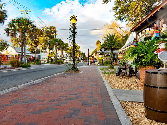 Brick-lined sidewalks and swaying palms create the perfect Florida small-town atmosphere. Slow down and savor&mdash;rushing is strictly prohibited here.