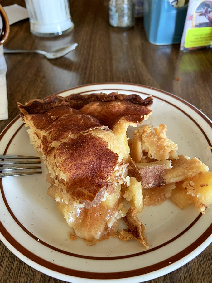 This isn't just apple pie&mdash;it's a slice of American optimism with a golden crust that would make Grandma both proud and a little jealous.