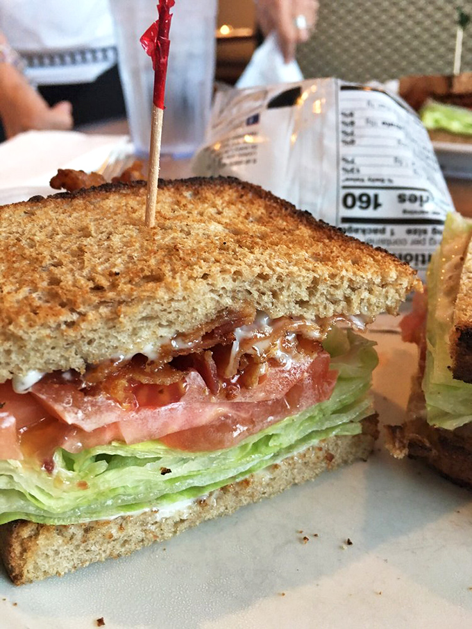 This towering BLT on toasted bread proves that sometimes the classics are classic for very good reasons.