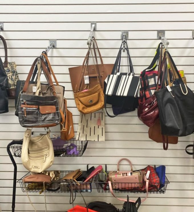 Handbag heaven! From practical totes to statement purses, each one silently whispers, "You definitely need another bag in your collection."