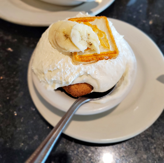 Not all heroes wear capes&mdash;some come in small white bowls topped with vanilla wafers and banana slices. Southern comfort in dessert form.