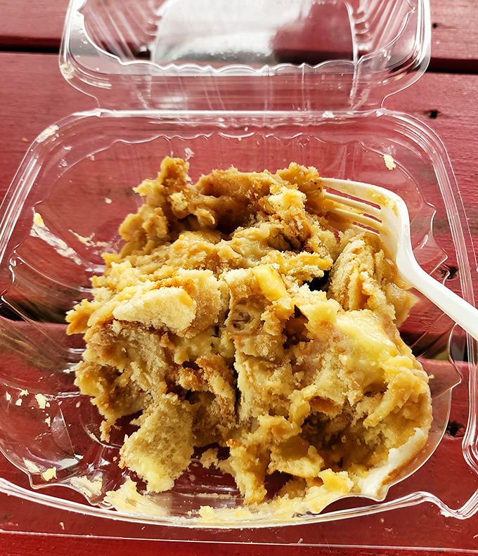 Banana pudding so homestyle it could make your grandmother nervously check her recipe box to see if someone swiped her secret.