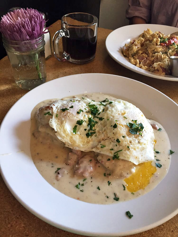 This isn't just any eggs and sausage&mdash;it's a masterclass in how breakfast can transcend the ordinary when someone really cares.