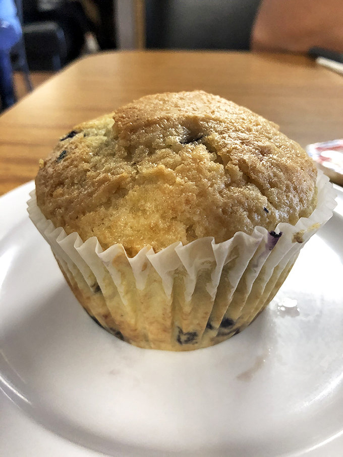 Not all heroes wear capes&mdash;some come in paper wrappers. This blueberry muffin deserves its own morning radio show and loyal following.