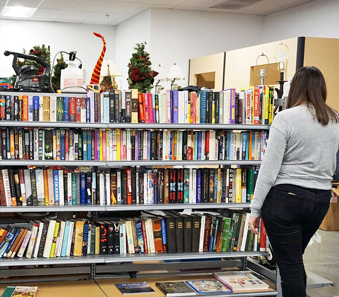 Bibliophiles rejoice! These shelves hold literary treasures spanning every genre imaginable&mdash;proof that good stories, like good people, deserve second chances.