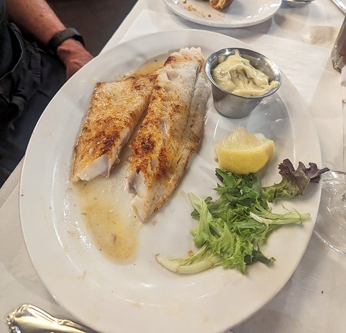 Walleye that tastes like it jumped from the lake to your plate, with just enough butter to remind you you're in America's Dairyland.