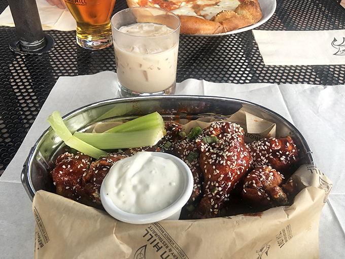 These wings aren't just tossed in sauce&mdash;they're having a full-on flavor spa treatment before meeting their delicious destiny.