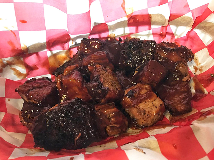 Burnt ends: where "burnt" becomes the highest compliment. These caramelized flavor bombs are what barbecue dreams are made of.