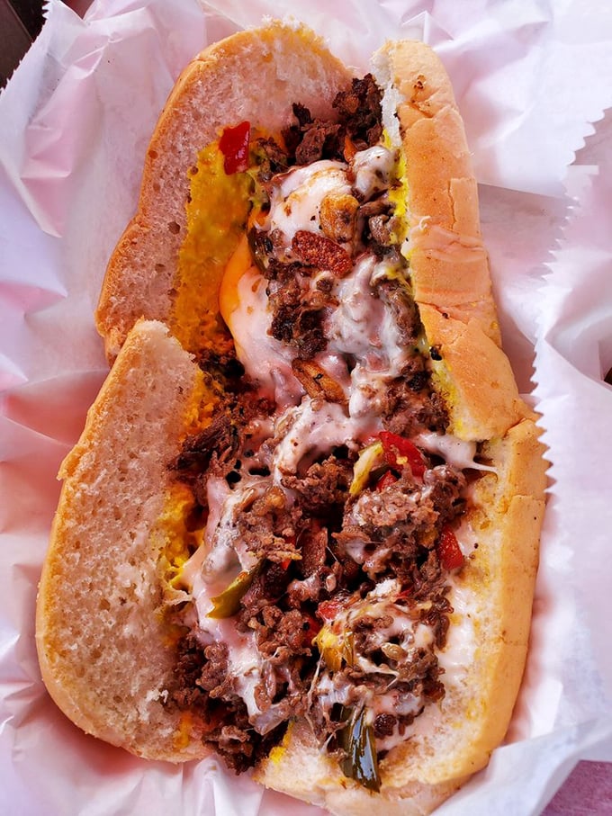 The Philly cheesesteak that makes Miamians forget their beach bodies. Worth every delicious calorie and moment on the treadmill.