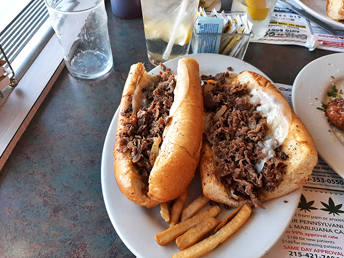 The legendary chipped beef sandwich &ndash; where tender beef meets pillowy bread in a relationship so perfect it should have its own reality show.