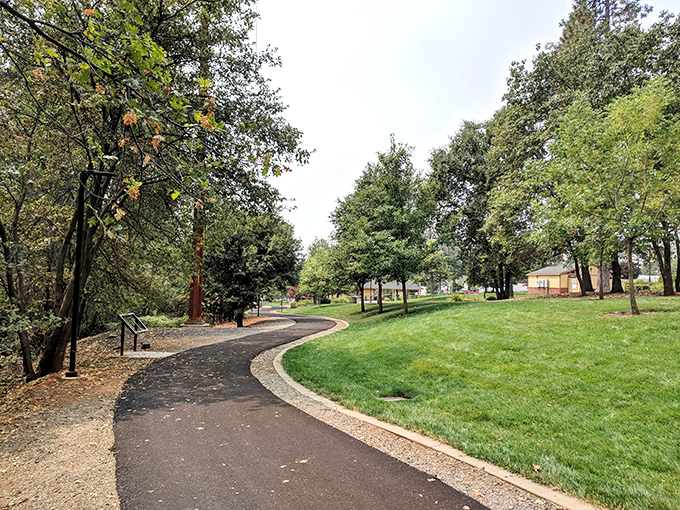 This isn't just a park&mdash;it's an outdoor living room. Wide paths and shady trees create the perfect setting for morning constitutionals.