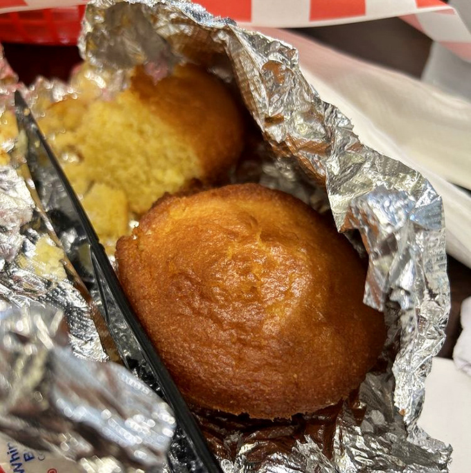 Cornbread that strikes the perfect balance between cake and bread&mdash;the kind that makes you wonder why anyone would ever eat plain bread again.