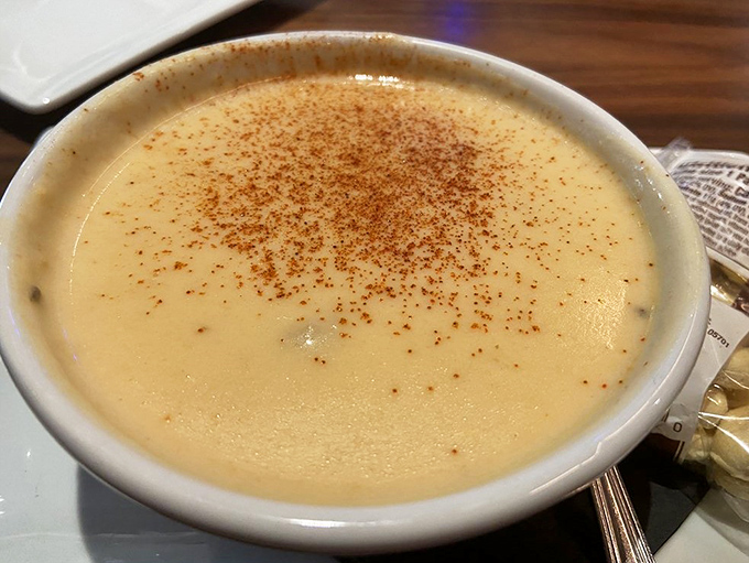 This isn't just soup&mdash;it's liquid gold with a sprinkle of spice. The kind of bisque that makes you consider drinking straight from the bowl.
