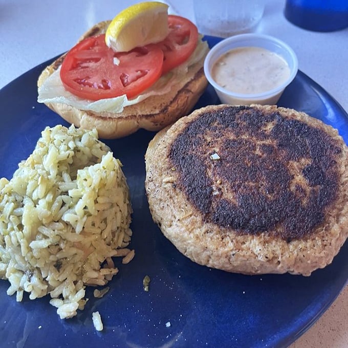 This isn't just a crab cake&mdash;it's Florida's answer to the question, "What would happen if the ocean made dessert?"