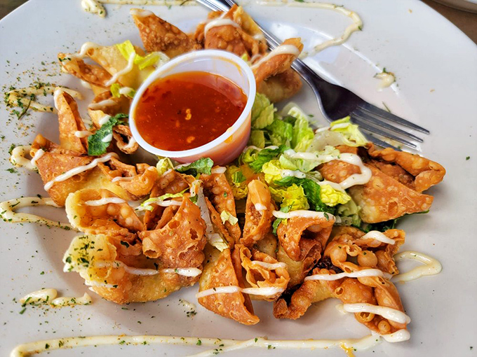 Crispy on the outside, creamy within&mdash;these fried delights are like little seafood treasures waiting to be discovered with each dip.