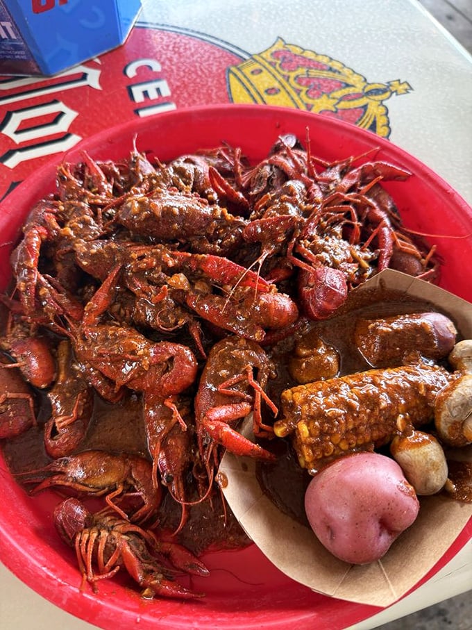 When crawfish meets Texas barbecue attitude, you get a seafood boil that'll make Louisiana jealous.
