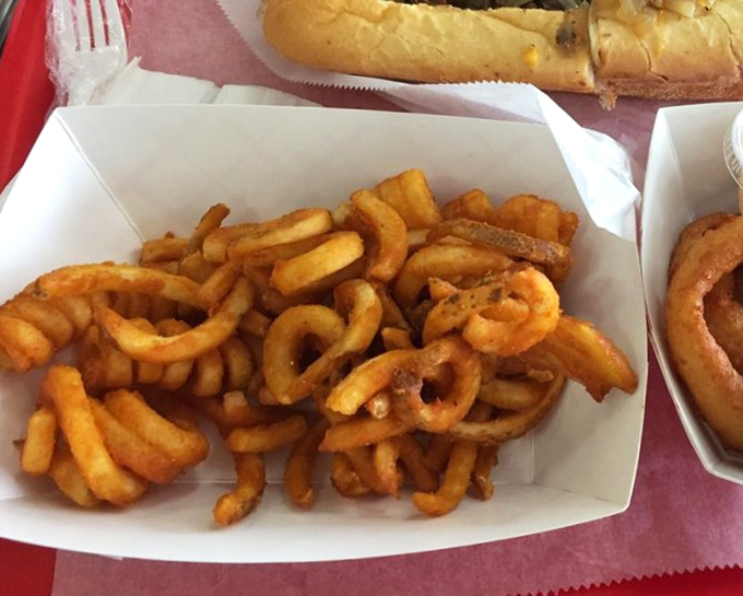 Curly fries: the fun, spiraled cousin of regular fries that somehow taste better because of their playful shape. Physics? Magic? Who cares!