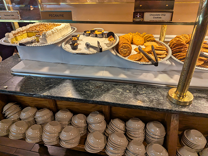 The dessert bar&mdash;where people who just declared "I couldn't eat another bite" suddenly discover their mysterious second stomach.