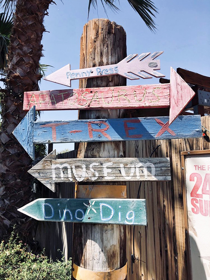 Follow the arrows to your next adventure &ndash; though honestly, you can't miss these towering landmarks.