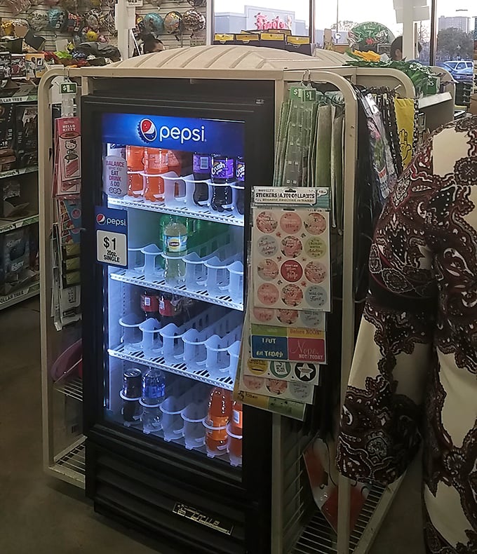 Cold drinks for a buck? In Texas heat, this cooler isn't just a bargain&mdash;it's practically a public service.