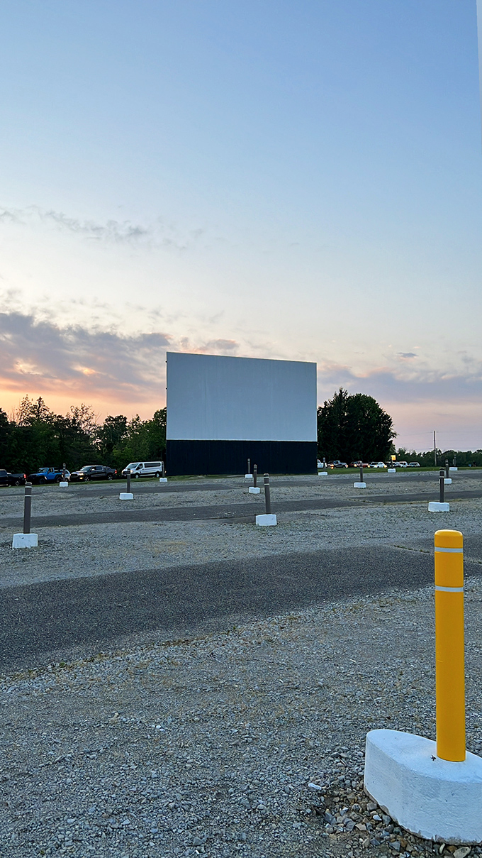Wide open spaces where families can stretch out and kids can burn energy before showtime.