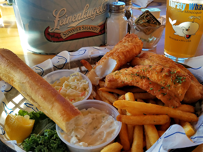 This isn't just fish fry &ndash; it's a Wisconsin cultural institution served with golden fries, coleslaw, and enough tartar sauce to warrant a separate zip code.