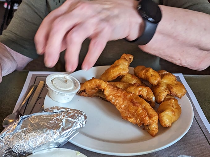 Golden-battered fish that practically begs to be dunked in tartar sauce. In Wisconsin, Friday fish fry isn't just dinner &ndash; it's practically a religious experience. 