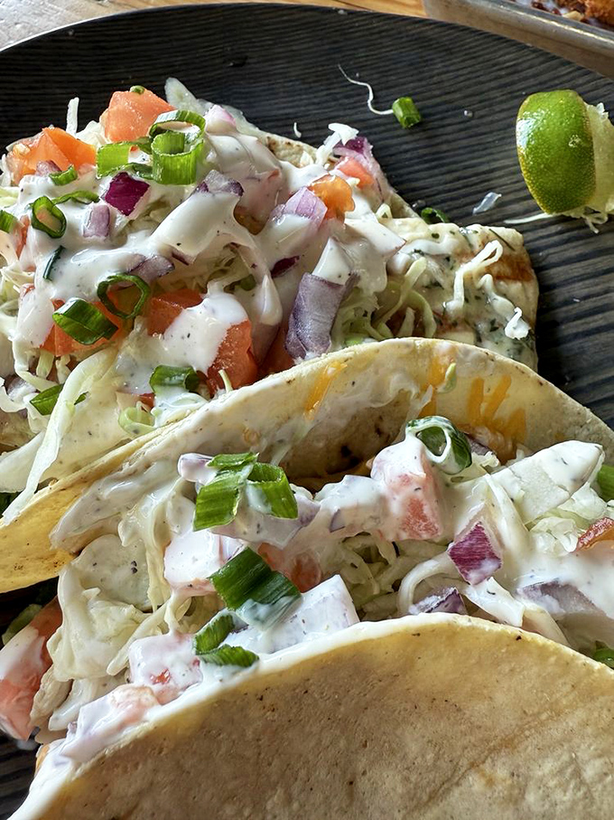 Taco Tuesday has nothing on these everyday masterpieces. Fresh fish nestled in warm tortillas with that signature slaw&mdash;simplicity at its most delicious.
