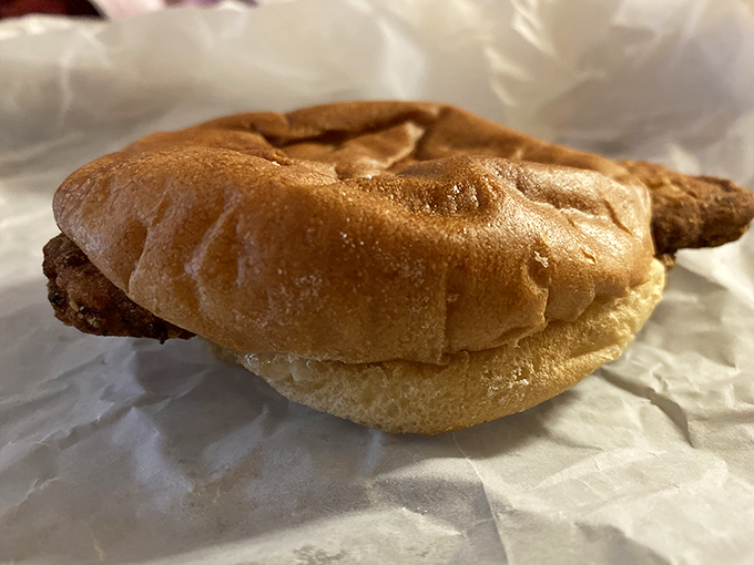 Some sandwiches need fancy descriptions. This one just needs your full attention and maybe an extra napkin or three.