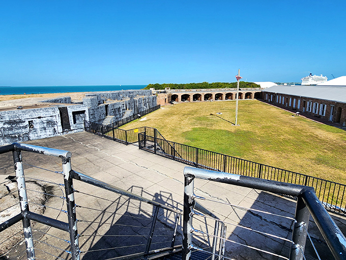 History with a view&mdash;Fort Zachary Taylor offers military architecture with a side of "why didn't they teach history class here when I was in school?"