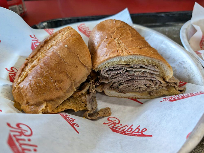 Behold the French dip in its natural habitat&mdash;simple, unpretentious, and ready to make your taste buds throw a spontaneous parade.