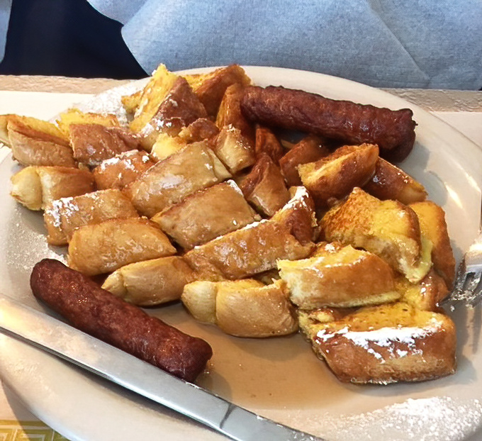 French toast that puts the "comfort" in comfort food&mdash;golden, fluffy, and ready to soak up maple syrup like it was born for this purpose.