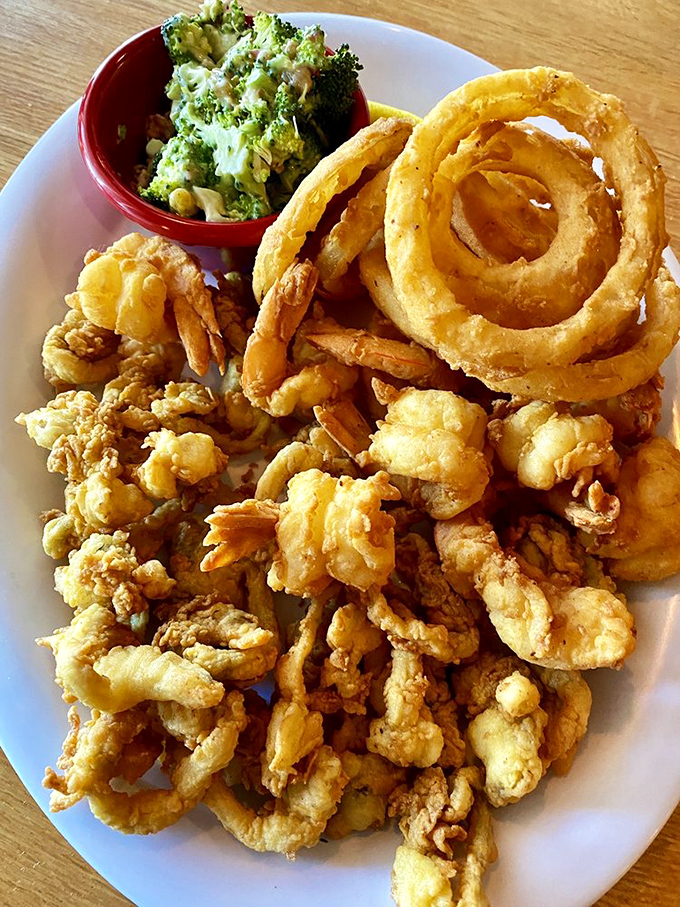 Fried seafood perfection isn't just about the crunch&mdash;it's about that magical moment when golden exterior gives way to tender, succulent treasures from the sea.