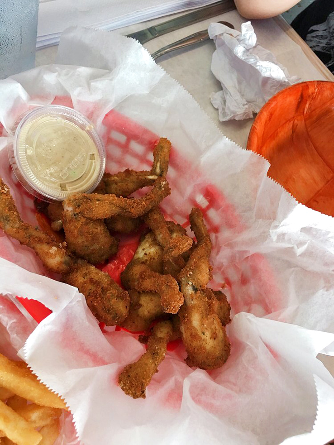 These crispy frog legs might make Kermit nervous, but they'll make your taste buds sing a happy tune.