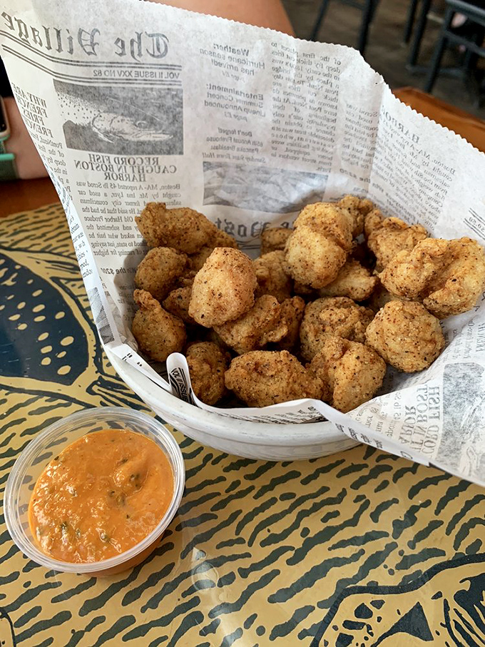 Gator bites: Florida's version of "when in Rome." Crispy, tender, and the perfect conversation starter for your northern relatives.