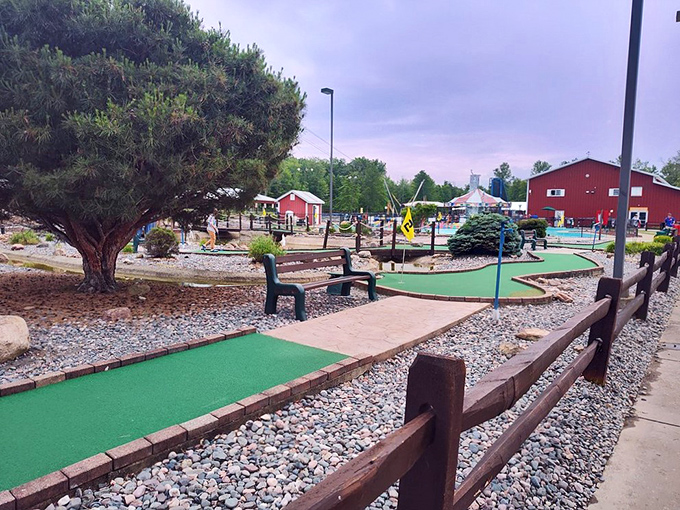 Adventure Zone's mini-golf course proves retirement doesn't mean putting away fun&mdash;just putting with more creative excuses for those above-par scores.