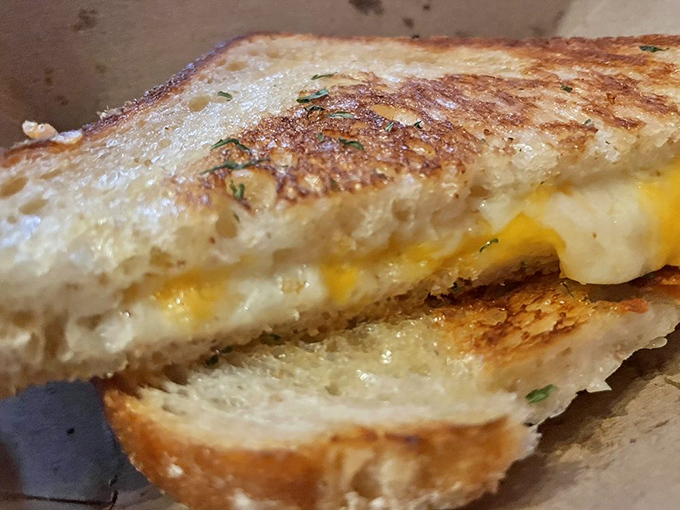 Not all heroes wear capes &ndash; some wear melted cheese and hide lobster between perfectly toasted bread. This grilled cheese deserves its own theme song.
