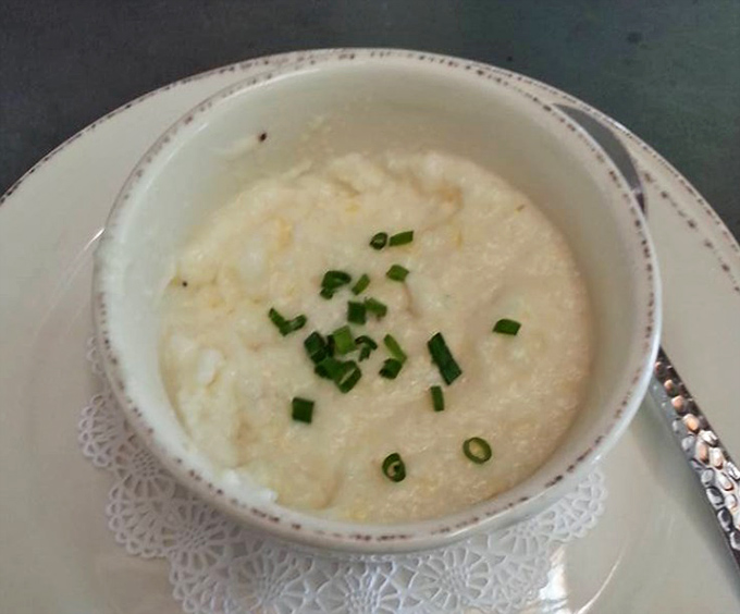 These aren't your instant microwave grits. These are slow-cooked, creamy clouds of cornmeal that make you question why you ever ate anything else for breakfast. 