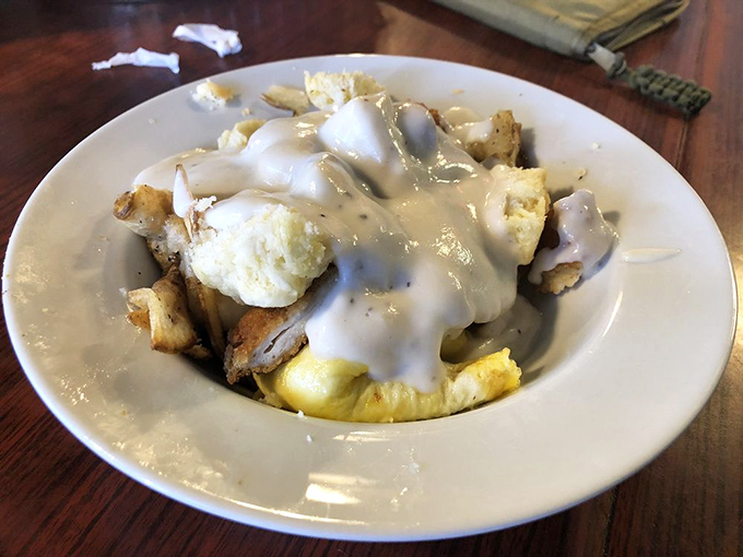 The legendary honey butter chicken bowl that's worth every single mile you'll drive to experience this masterpiece.