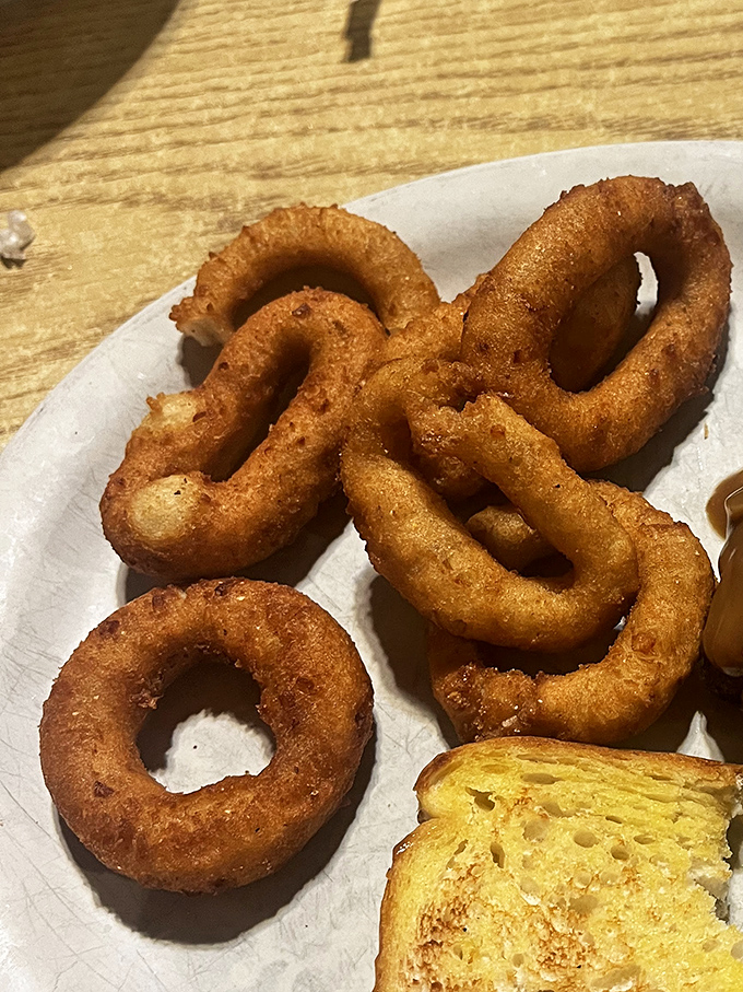 Hushpuppies that could make a Southerner weep with joy&mdash;crispy exterior giving way to that perfect cornmeal interior. Comfort food defined.