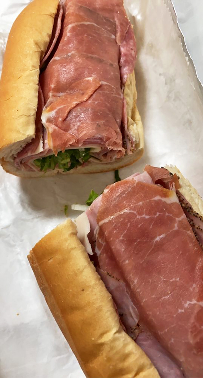 Layer upon layer of thinly sliced prosciutto creates an Italian architecture masterpiece that would make Michelangelo weep with joy.