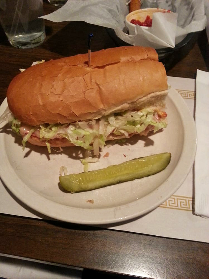 Behold the Italian hoagie&mdash;a architectural marvel of meat, cheese, and shredded lettuce that requires both hands and possibly a nap afterward.
