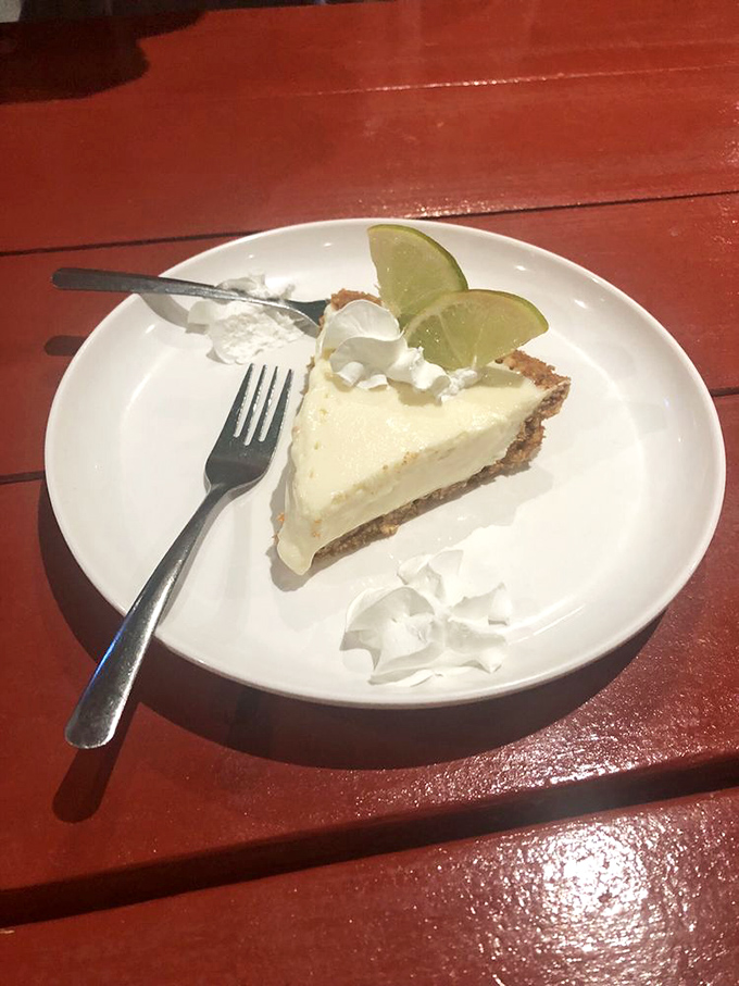 Key lime pie that strikes that magical balance between sweet and tart – Florida's signature dessert with just enough pucker power to make you smile.