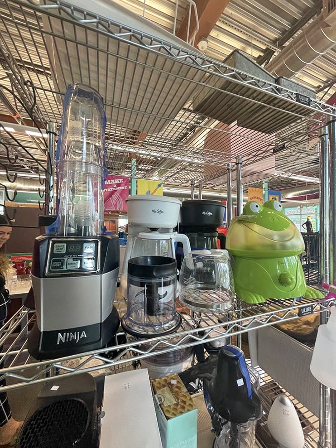 Kitchen appliance heaven! That frog-shaped humidifier might not match your decor, but at this price, you'll find yourself inventing reasons to need it.